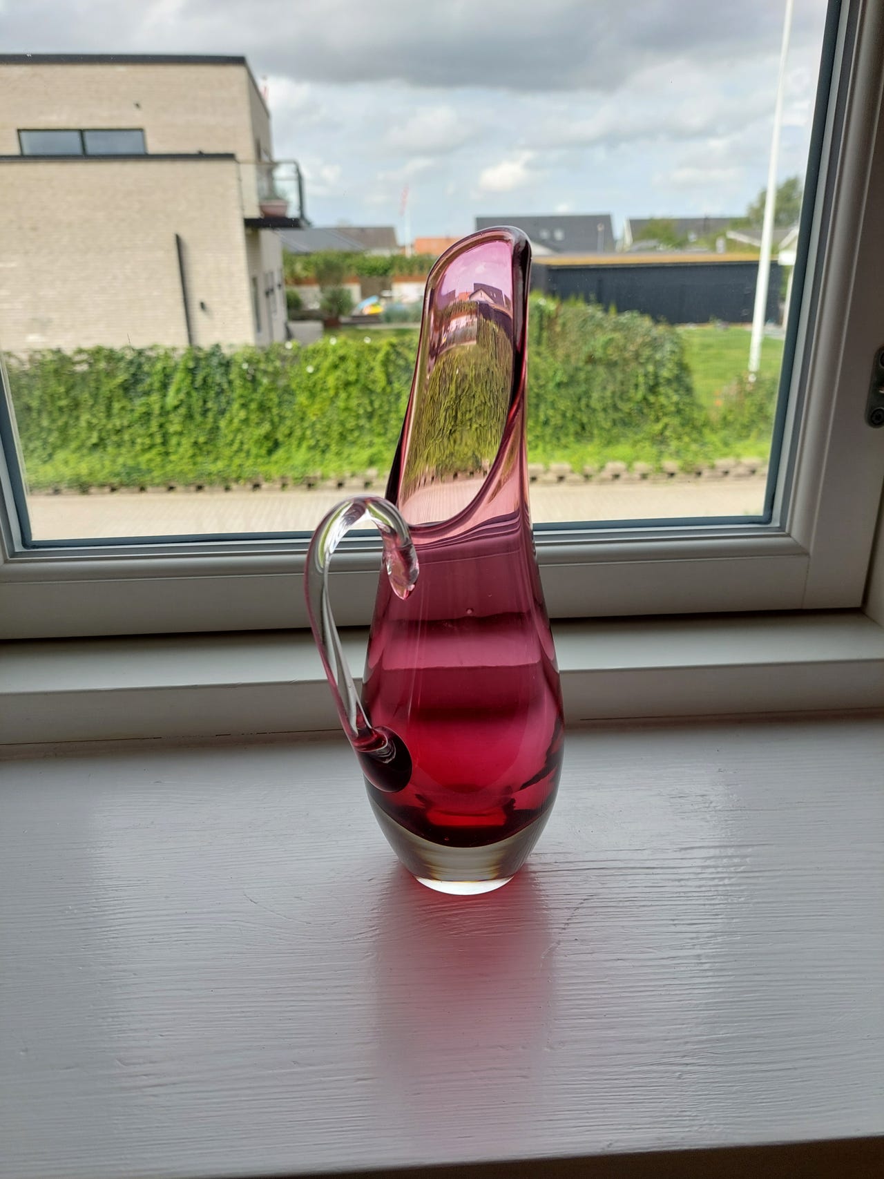 Holmegaard Glas Kande Rød Klar Glas | DBA