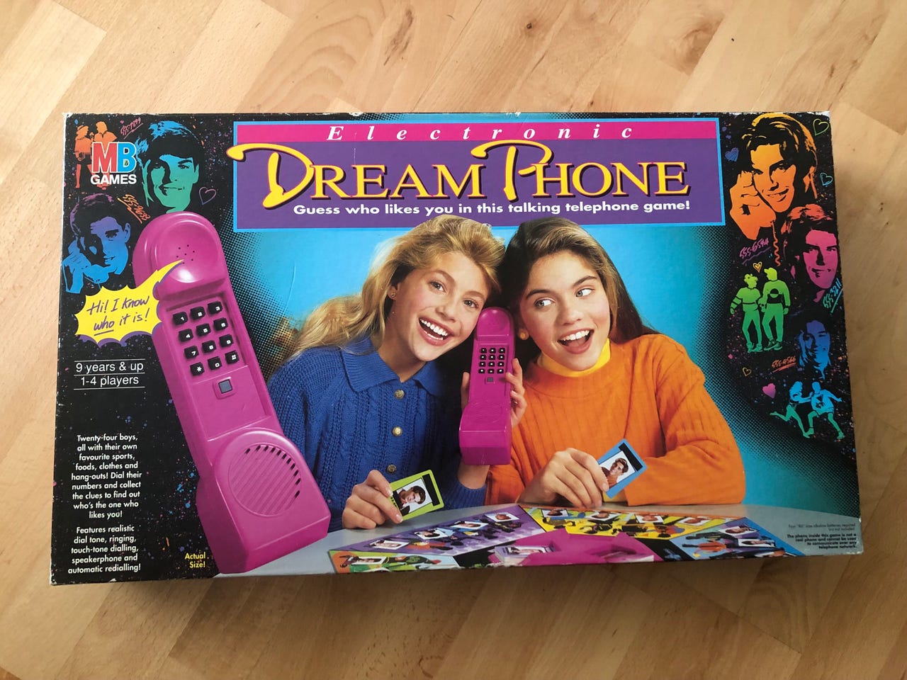 Electronic Dream Phone Brætspil fra 1992 | DBA