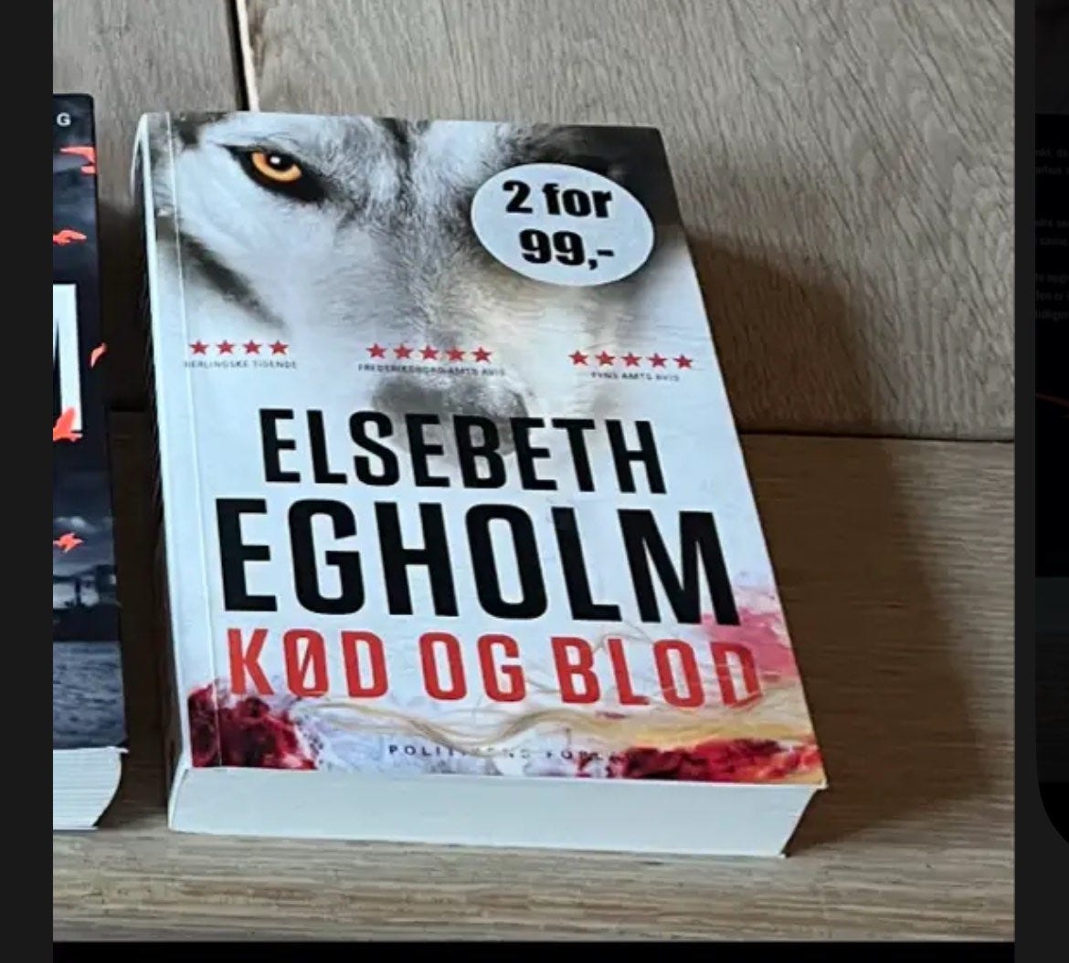Elsebeth Egholm Krimiromaner Sæt 3 Bøger | DBA