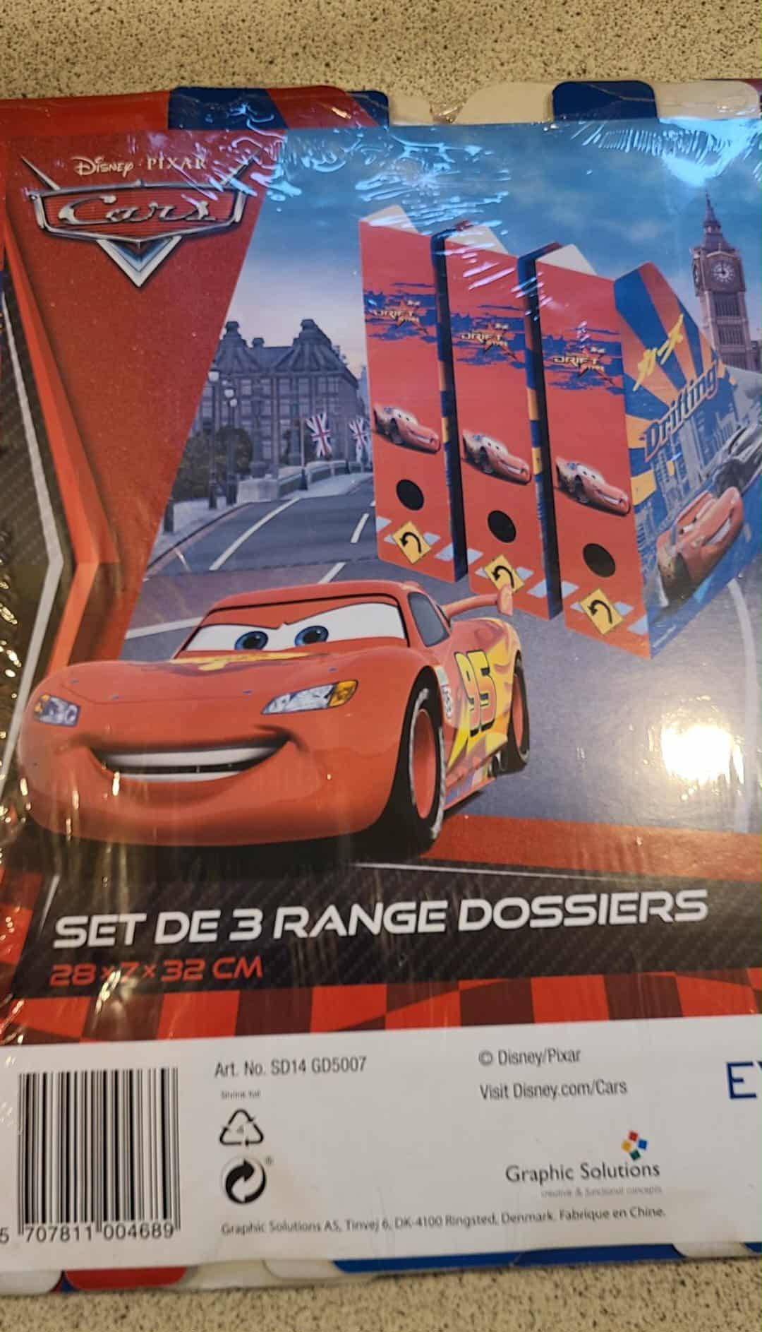 Disney Cars opbevaring/organisering. | DBA