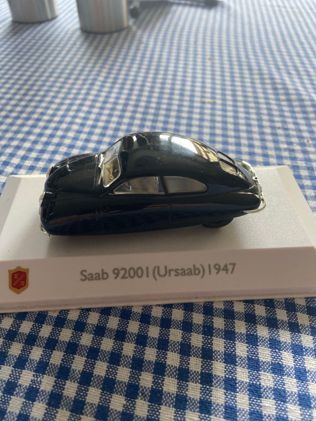 Saab 92001 Ursaab Modelbil 1947 Blå | DBA