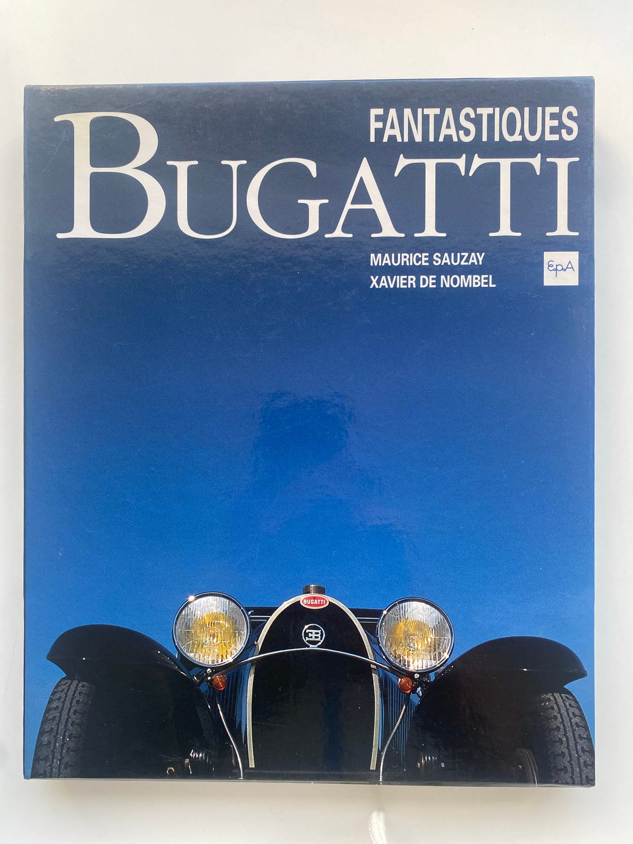 Fantastiques Bugatti bog Hard cover og med kasette | DBA