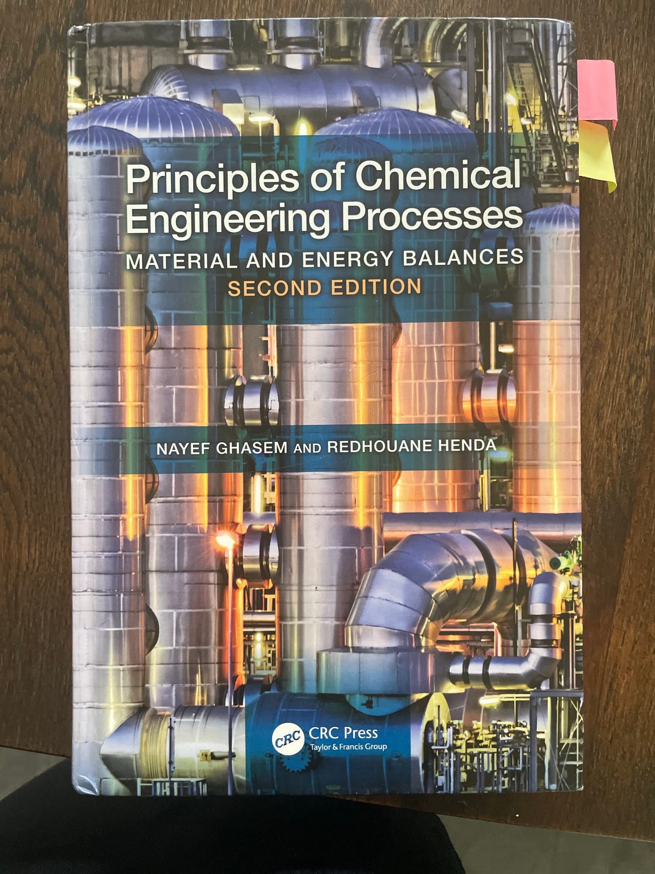CRC Press Principles of Chemical Engineering Processes Lærebog Kemi | DBA