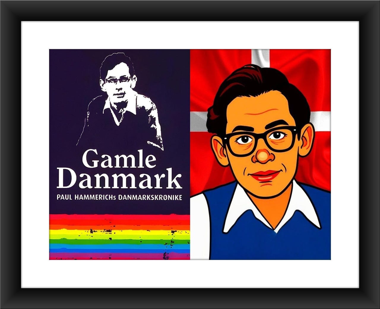 ️ GAMLE DANMARK HAMMERICKS DANMARKS KRØNIKE 10 AFSNIT DVD 1945 - 1975 | DBA