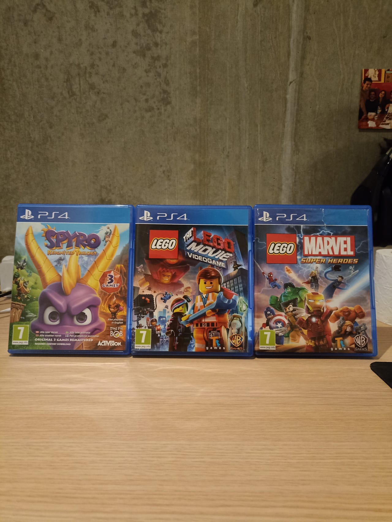 Spyro reignited trilogy, The Lego Movie videogame and Lego Marvel Super ...