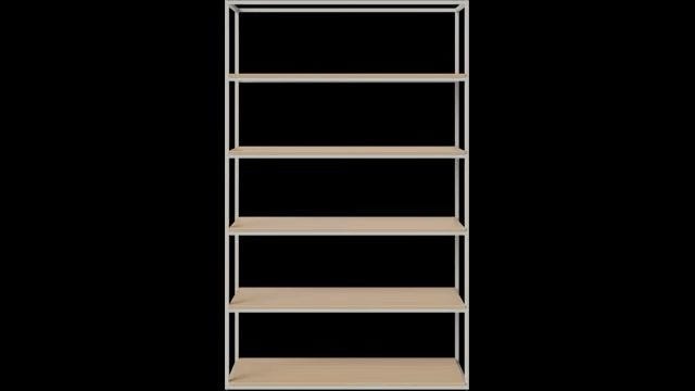 Neutra Reol B124 x H197 cm – 5 hylder | DBA