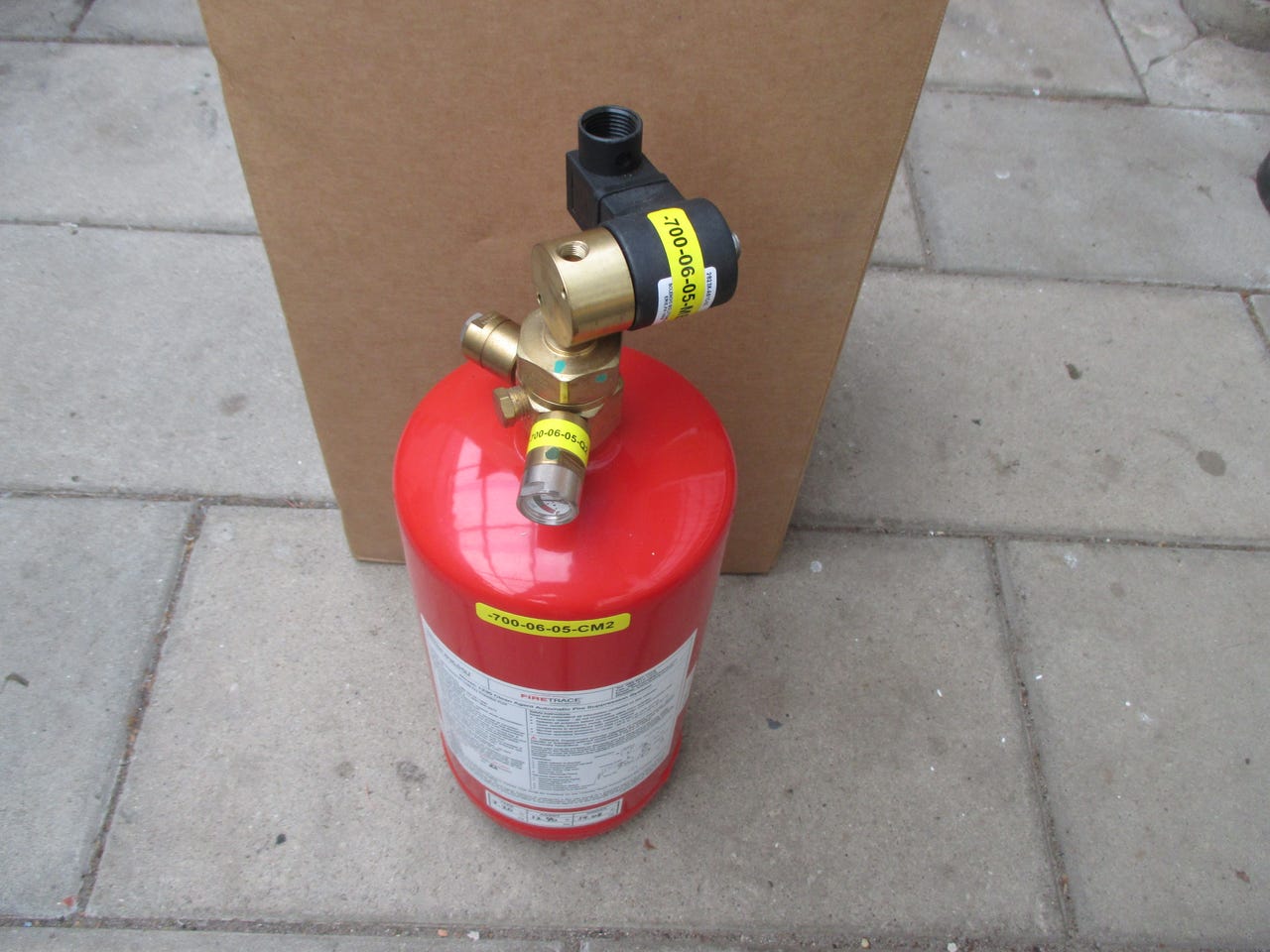 Brandslukker Firetrace med Novec 1230 gas, 3,26 kg | DBA
