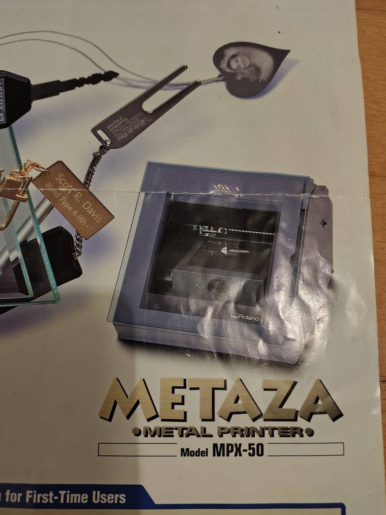 Metaza, metalprinter | DBA