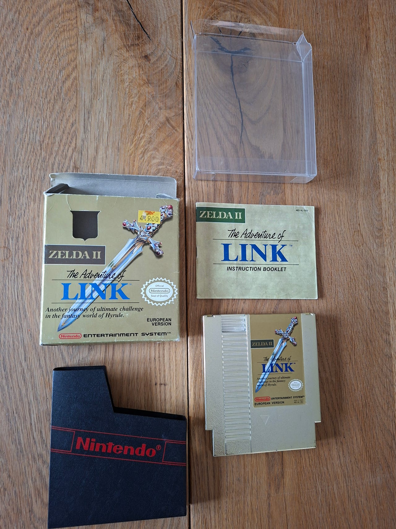 Zelda 2 CIB SCN Nintendo Nes 8-bit spil | DBA