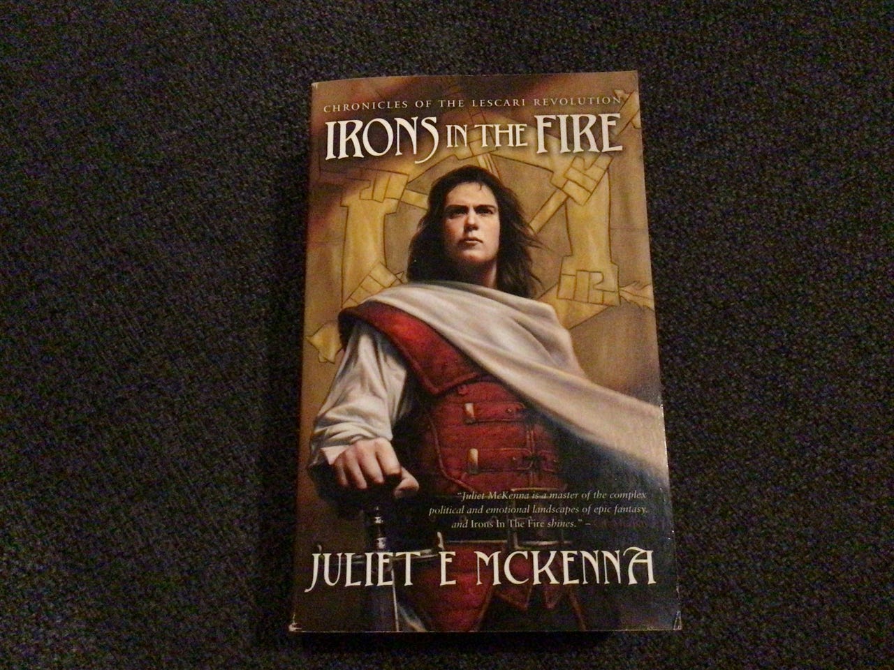 Juliet E. McKenna Irons in the Fire | DBA