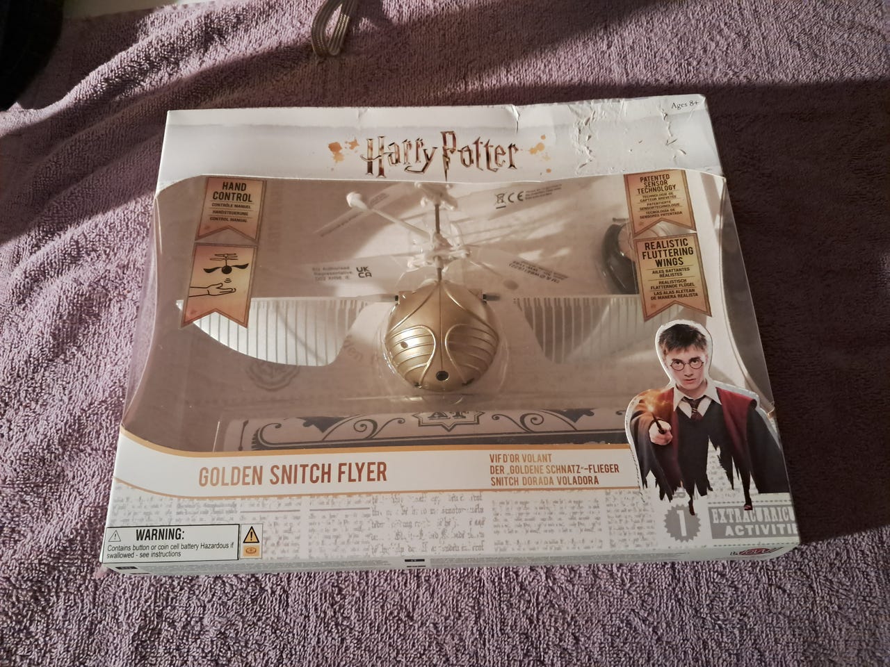 Harry Potter Golden Snitch Flyer Ny i æske | DBA