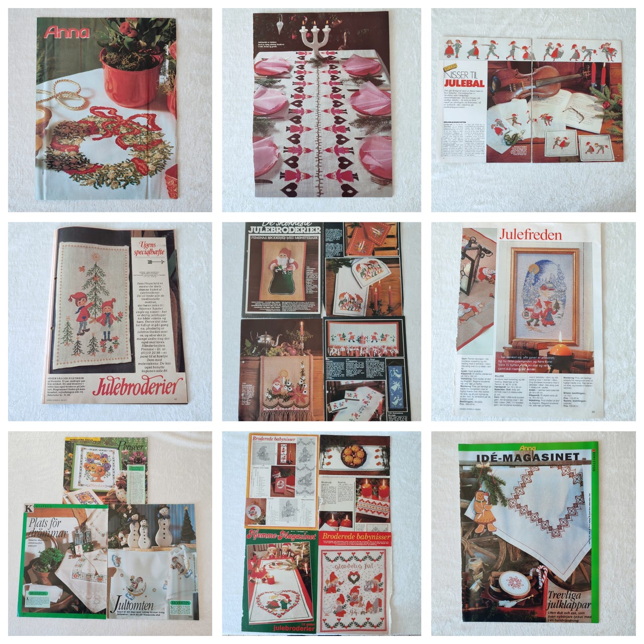 Jul Broderi, Pris fra 10,- | DBA