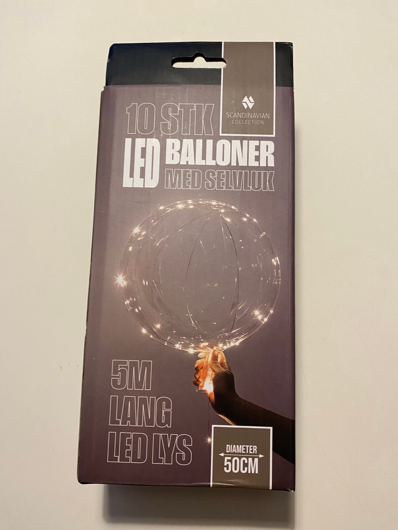 10 LED balloner fra Scandinavian Collection | DBA