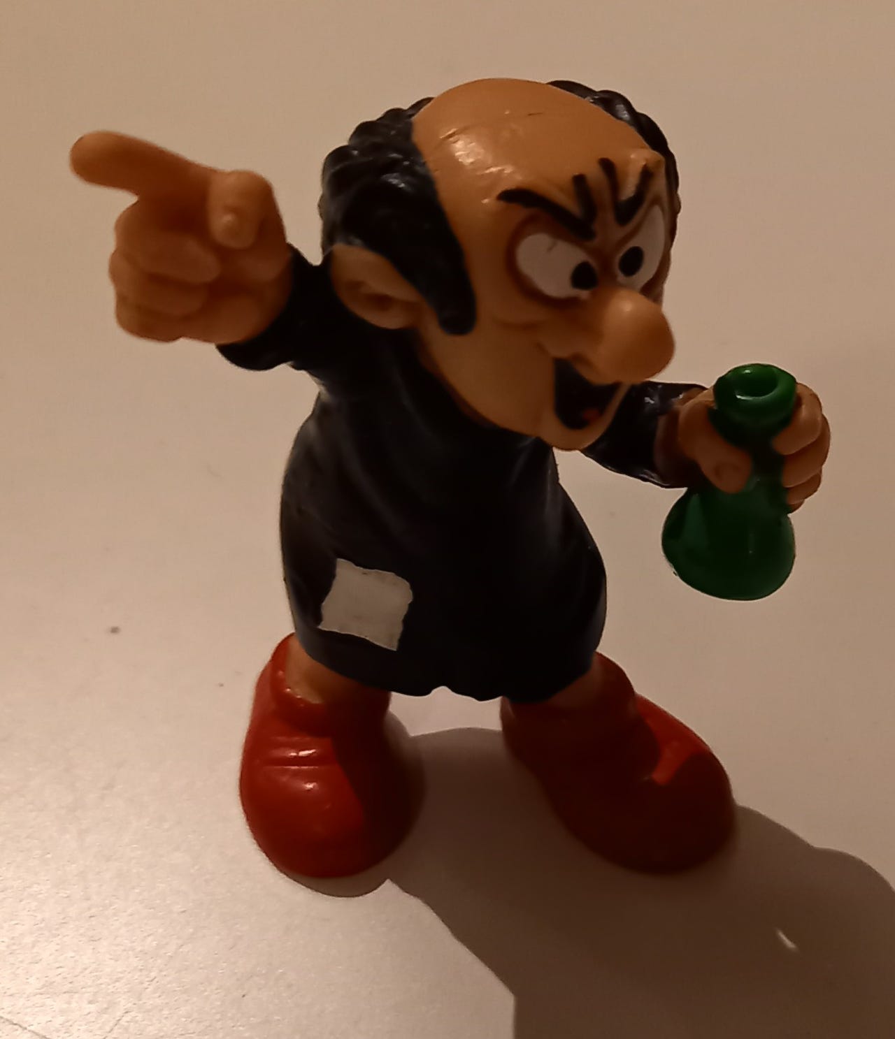 Gargamel med grøn flaske | DBA