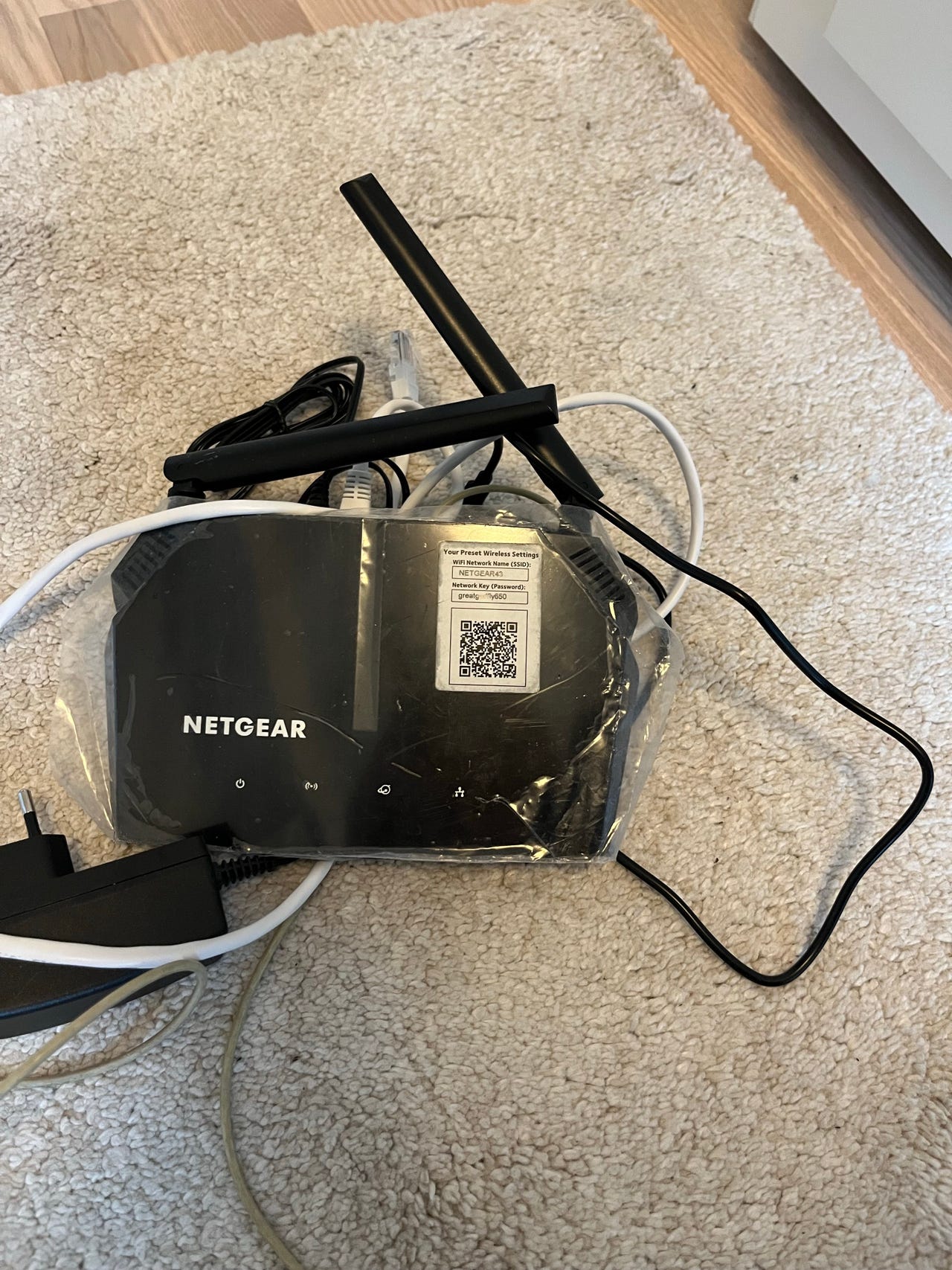 Netgear Router med antenne | DBA
