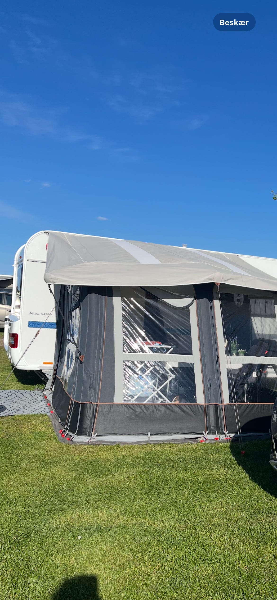 Fortelt Isabella Air Cirrus North 300 lufttelt i flot stand | DBA