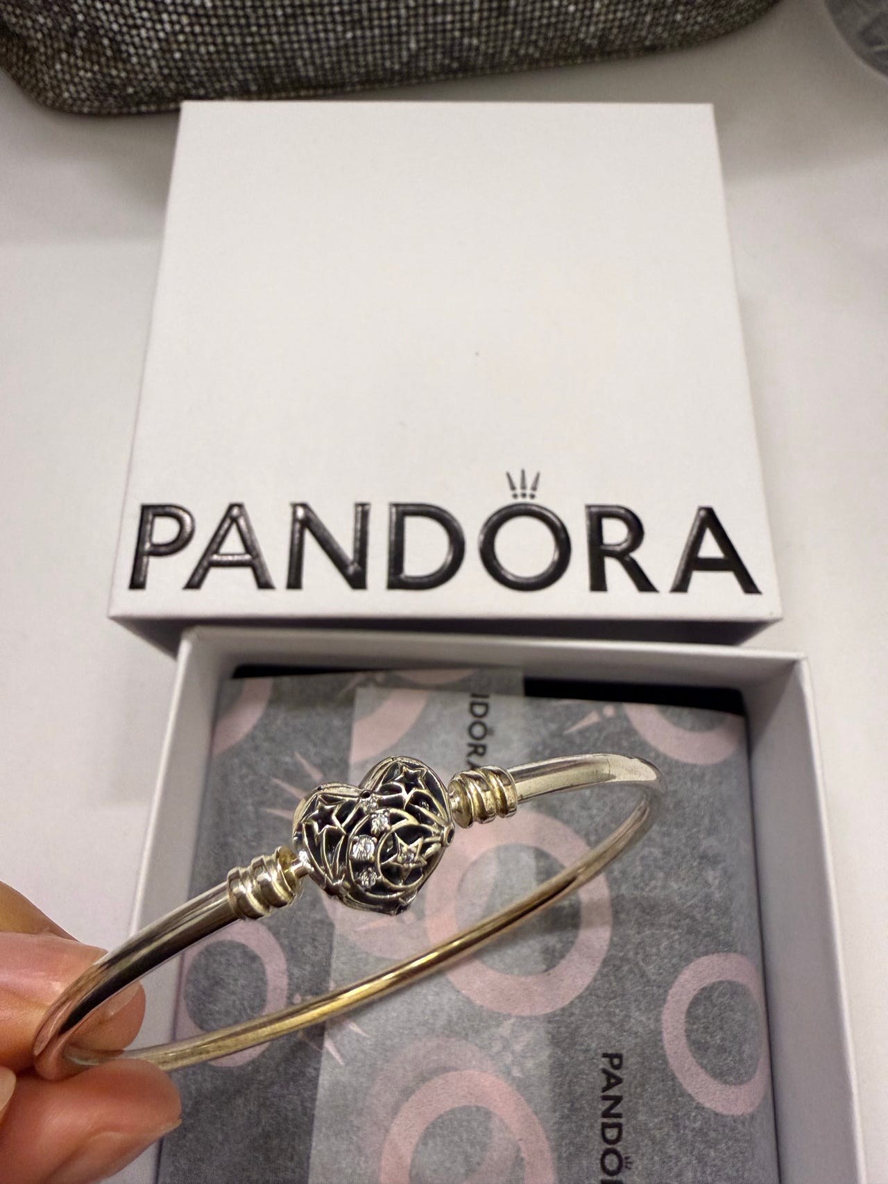 Pandora Sølv Armbånd med Halvædelsten til Kvinde | DBA