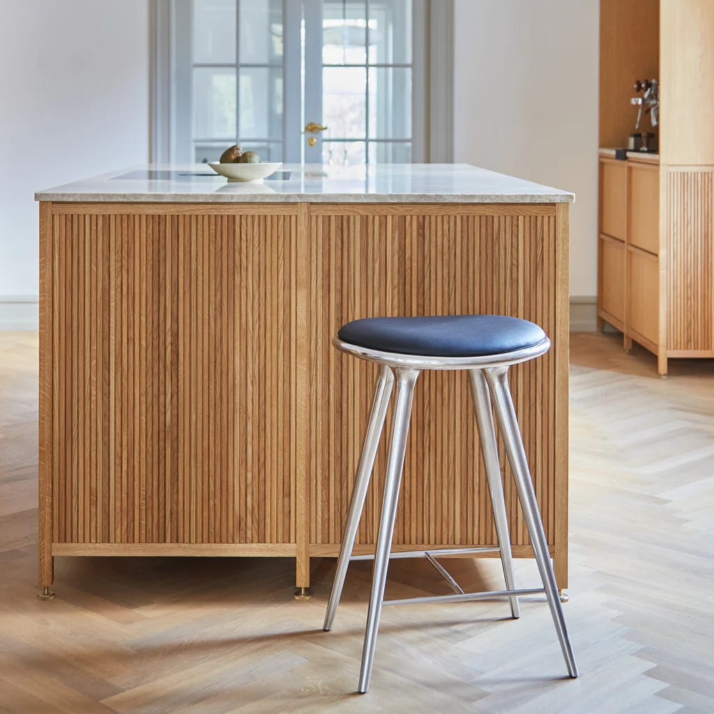 Barstol, Mater, Alu, 69cm | DBA