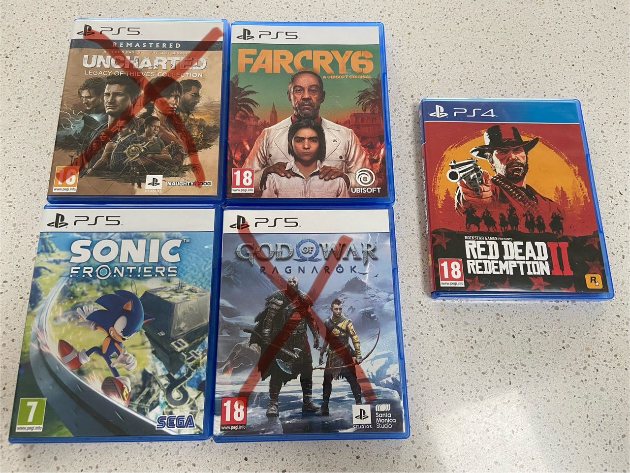 Div spil PS5 og PS4 | DBA