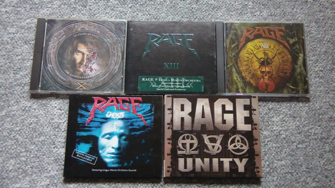 Rage, CD'er | DBA