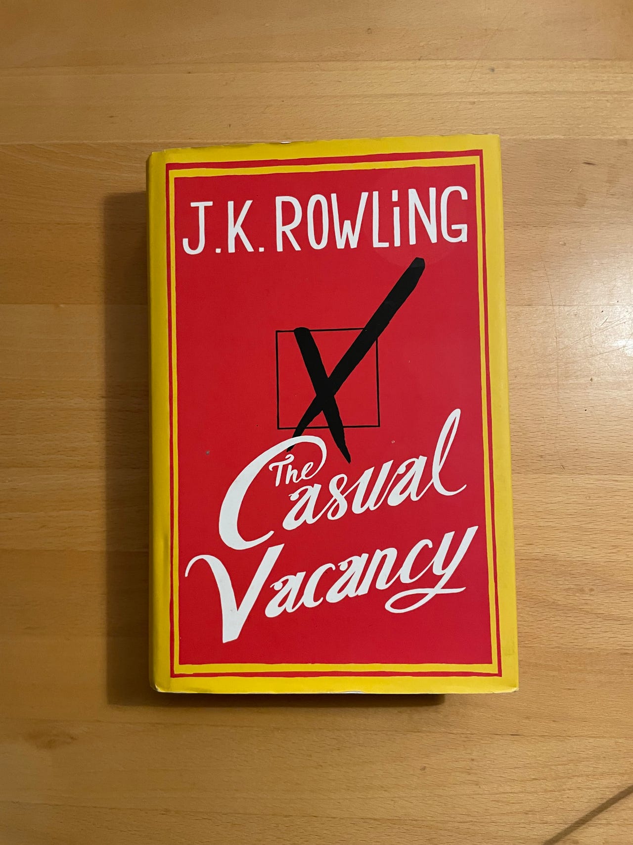 J.K. Rowling, The Casual Vacancy | DBA