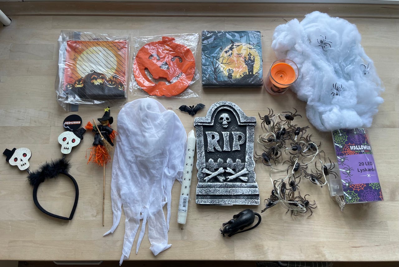 Halloween samling pynt | DBA