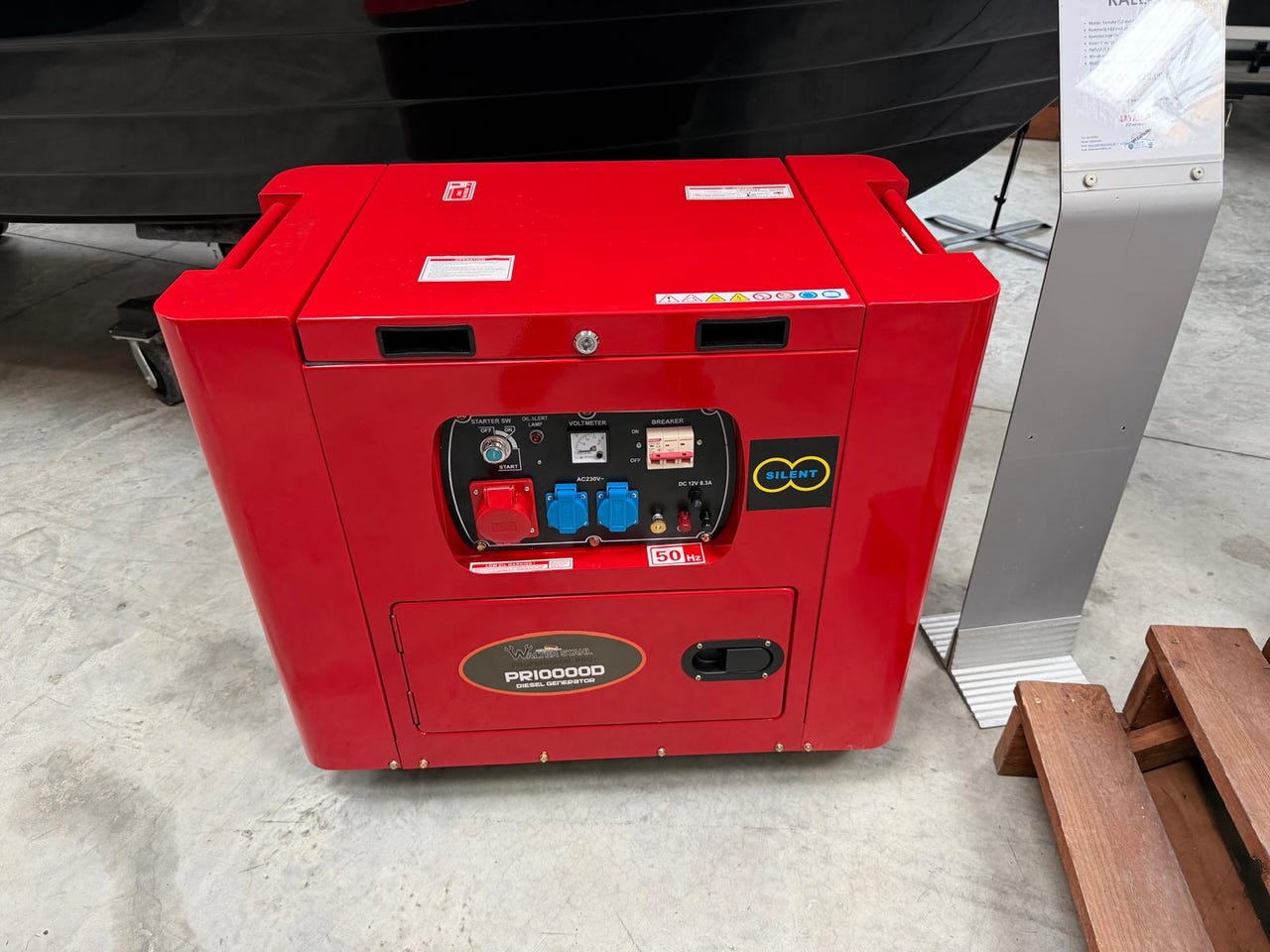 Ubrugt Diesel 6KW generator Walther Stahl | DBA