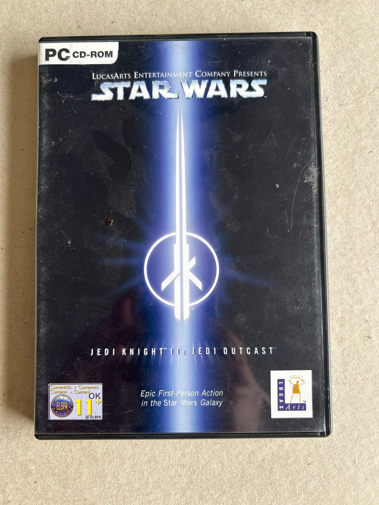 LucasArts Star Wars Jedi Knight II: Jedi Outcast PC-spil | DBA