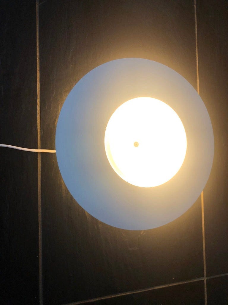 Erik Magnussen hvide væg / loftlamper / pendel | DBA