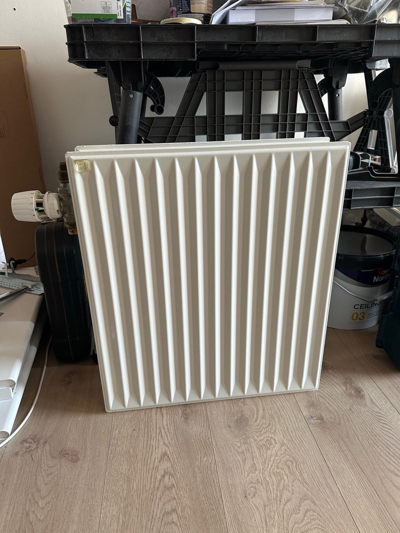 Radiator Hvid Metal 50x55 cm | DBA