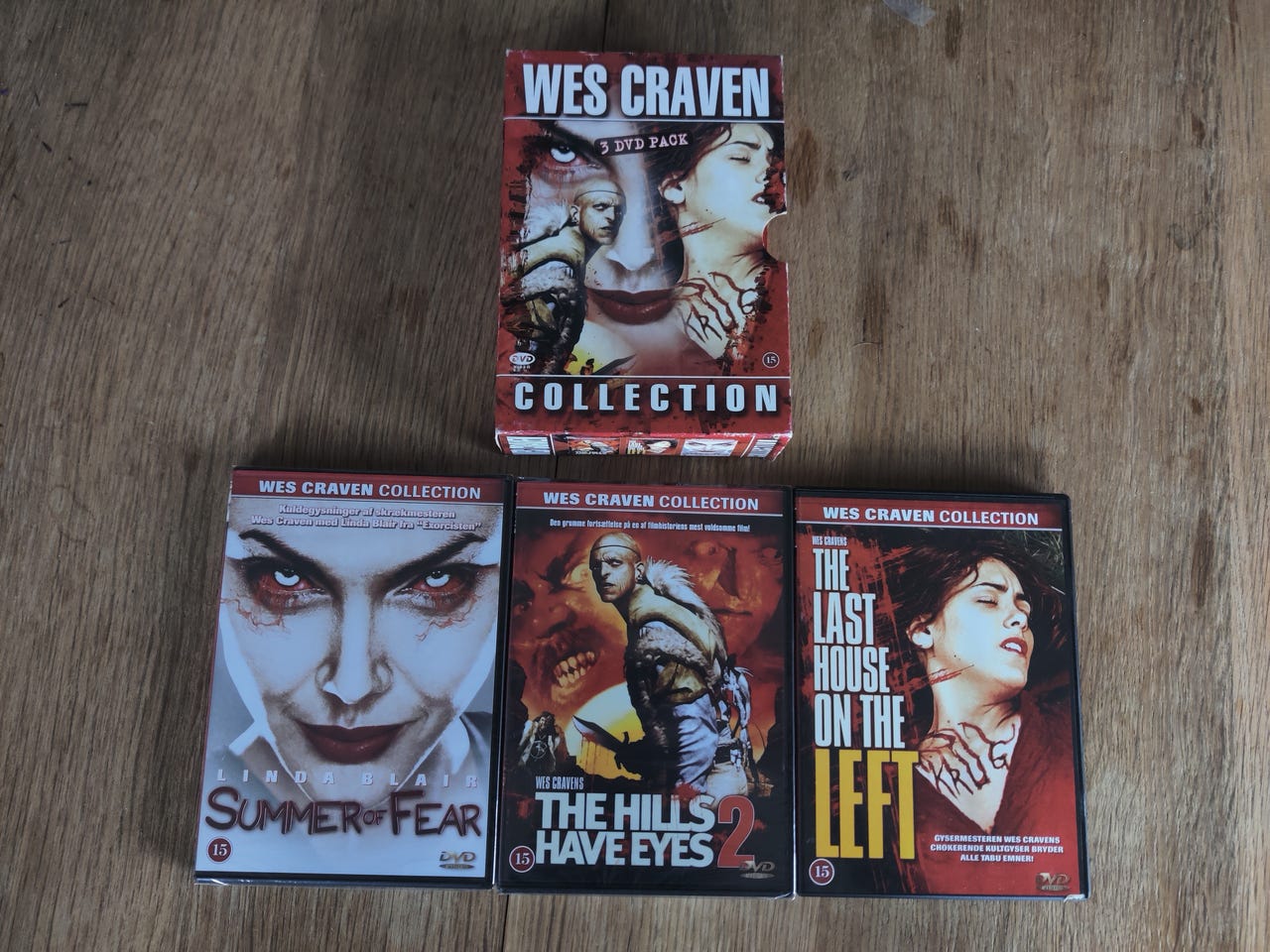 Wes Craven Collection DVD Horror Film Set | DBA
