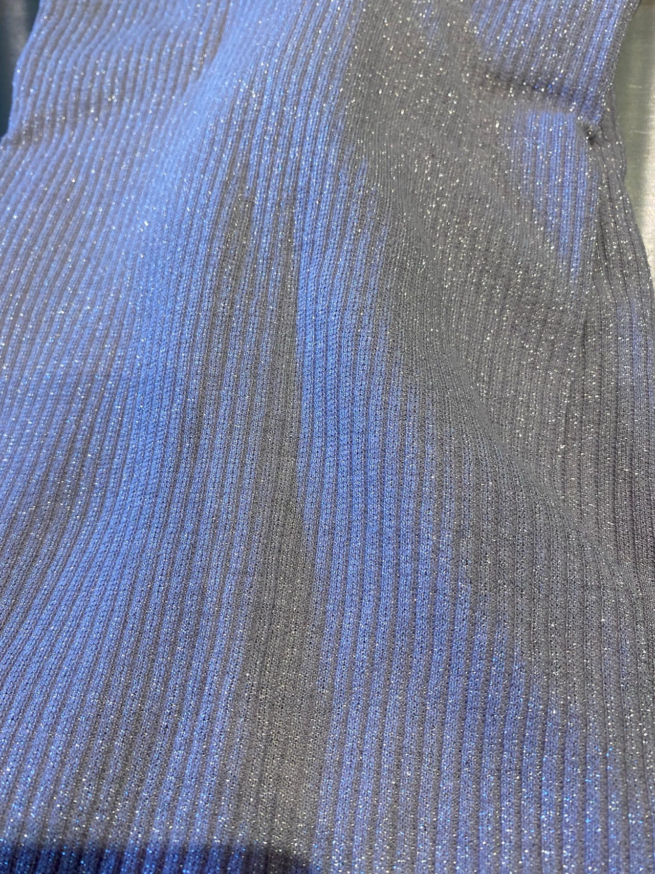 Lys lilla bluse med glimmer | DBA