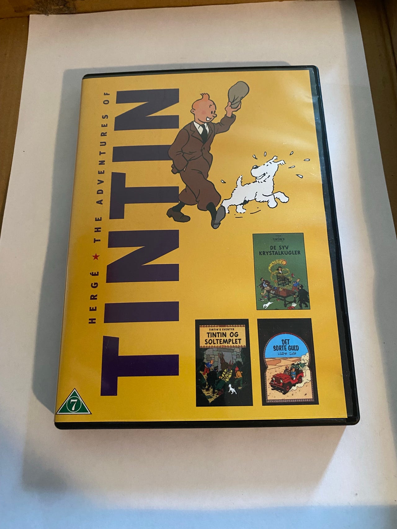 Tintin The Adventures of Tintin DVD Dansk Norsk Svensk | DBA