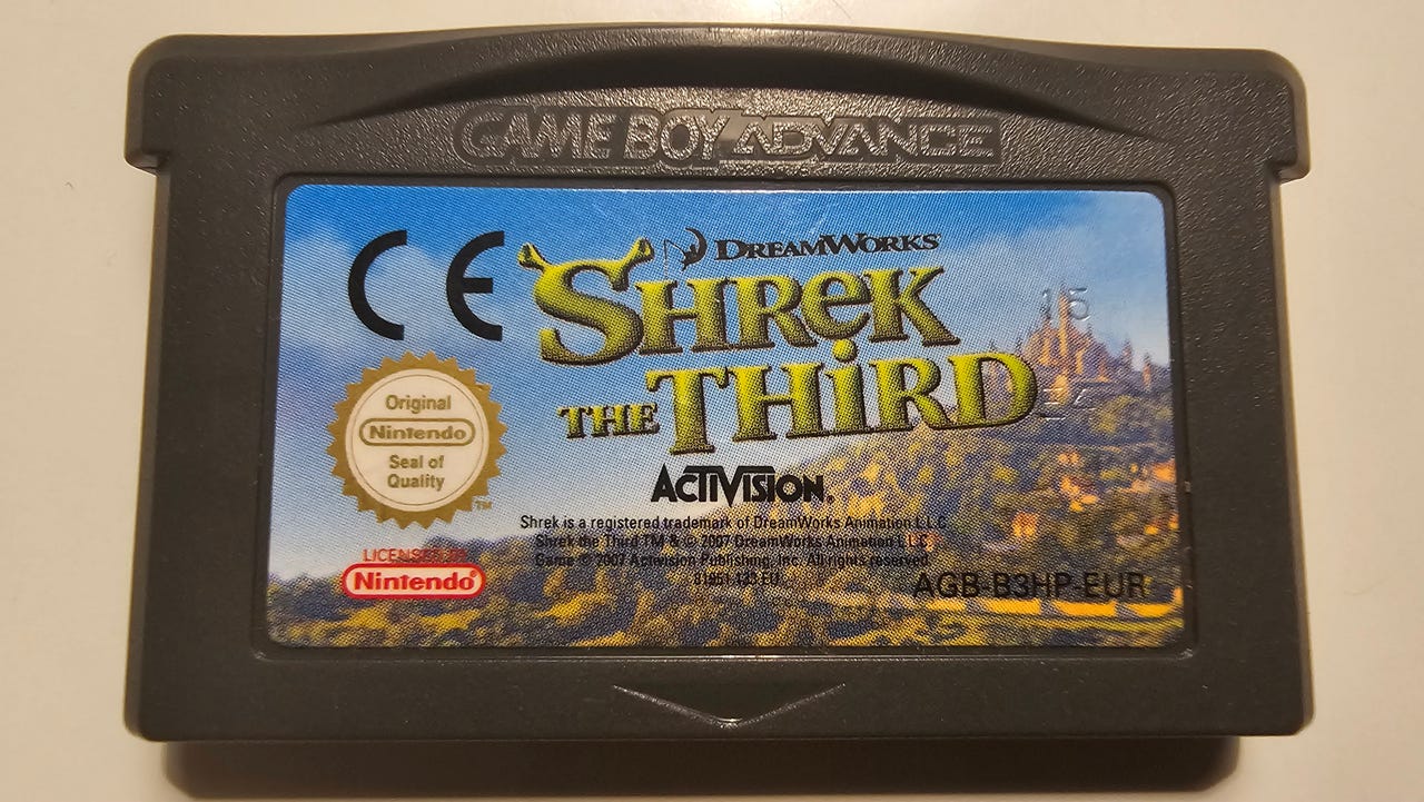 Shrek The Third GameBoy Advance | DBA