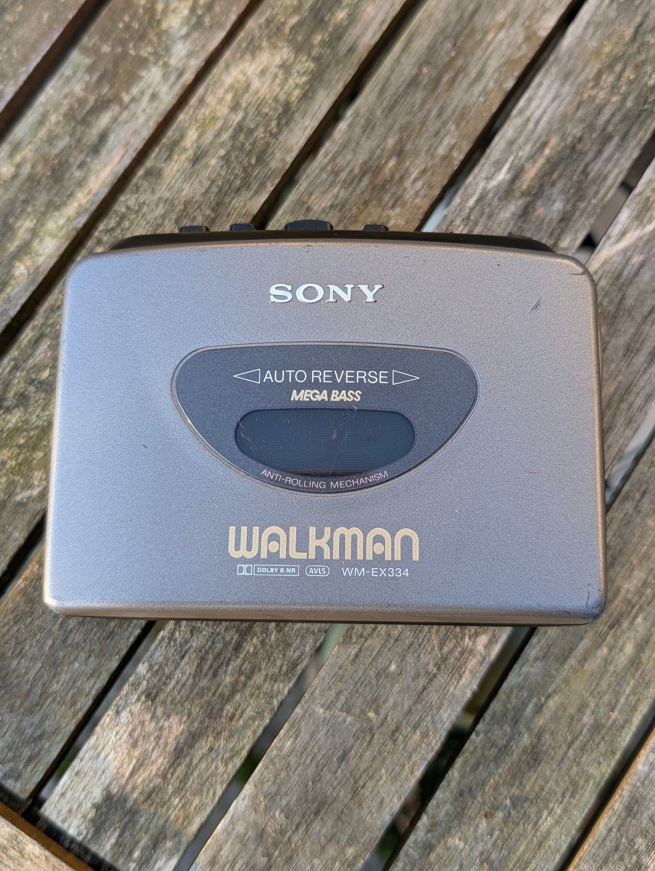 Sony Walkman WM-EX334 – bærbar kassetteafspiller med Auto Reverse og ...