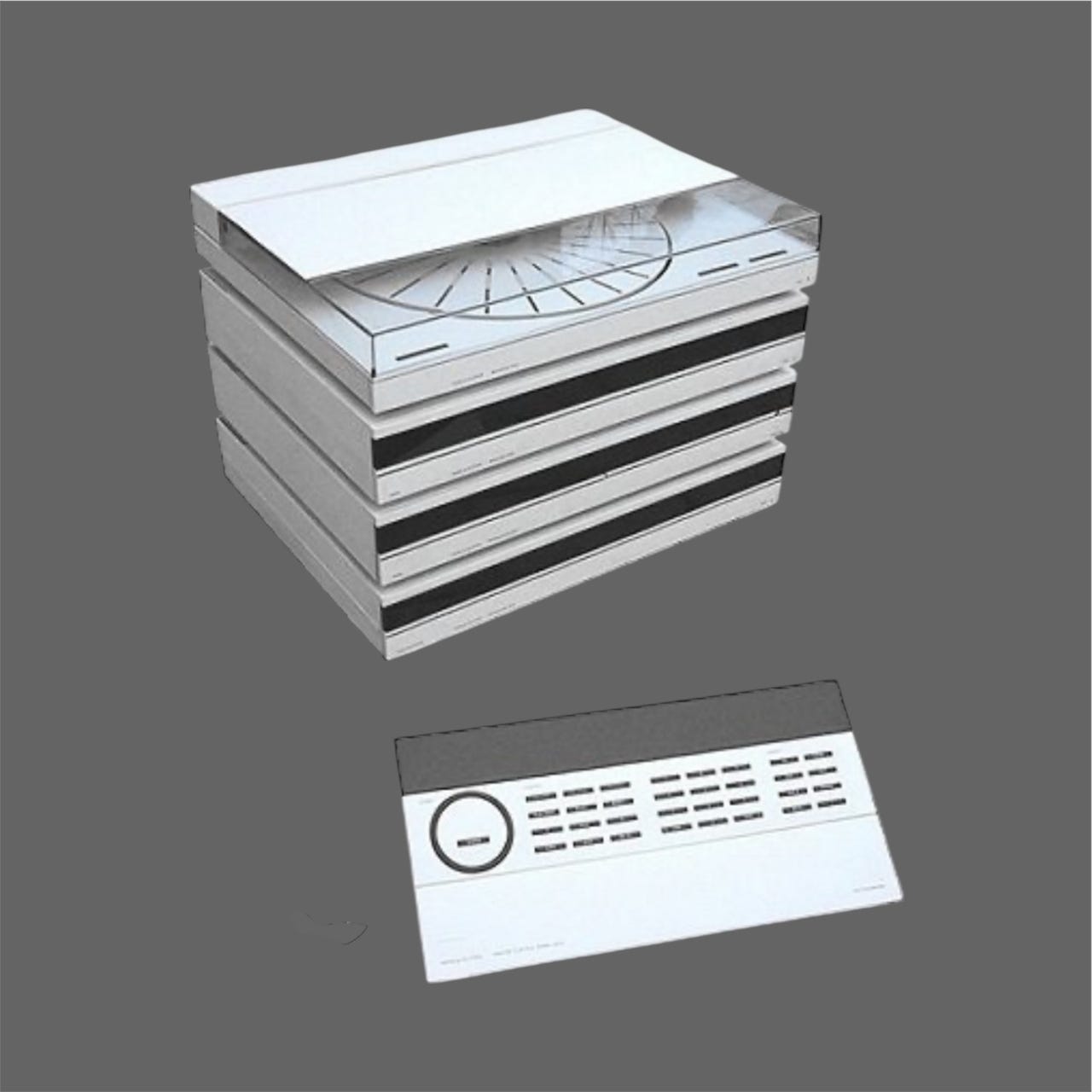 B&O BEOSYSTEM 6500 I 4 DELE - I SORT/CROM ELLER HVIDT - 6 MDR. 100% ...