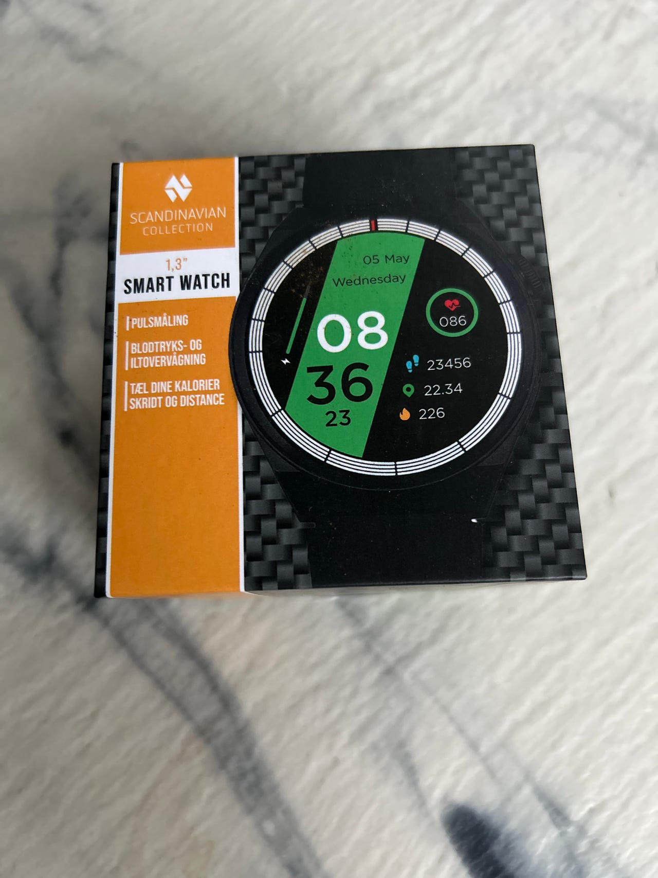 Scandinavian Collection SC-9964 Smart Watch Sort Silikone | DBA