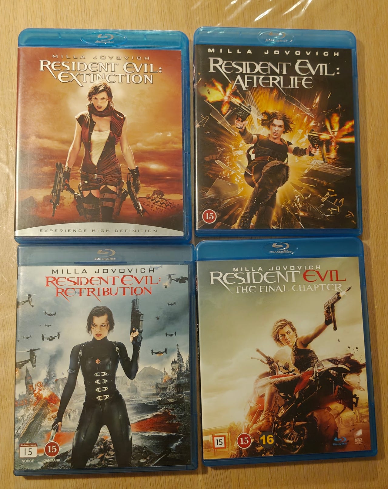 Resident Evil 3-5 Blu-ray | DBA