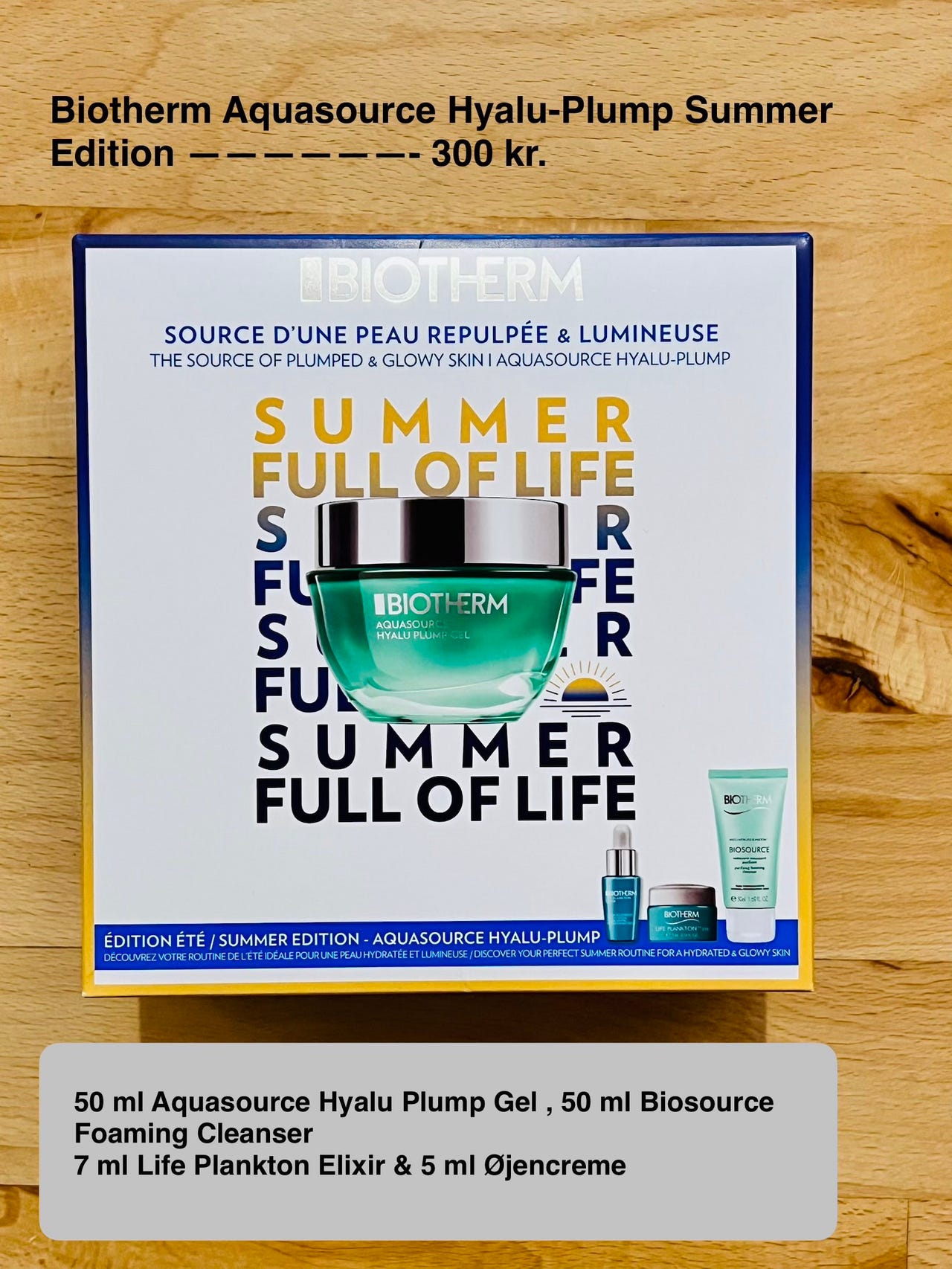 Biotherm Aquasource Hyalu-Plumb gaveæske | DBA