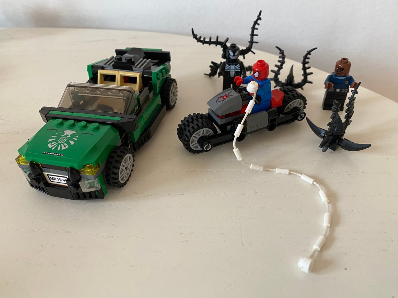 Lego Marvel set 76004 Spider-Man: Spider-Cycle Chase Super Heroes | DBA