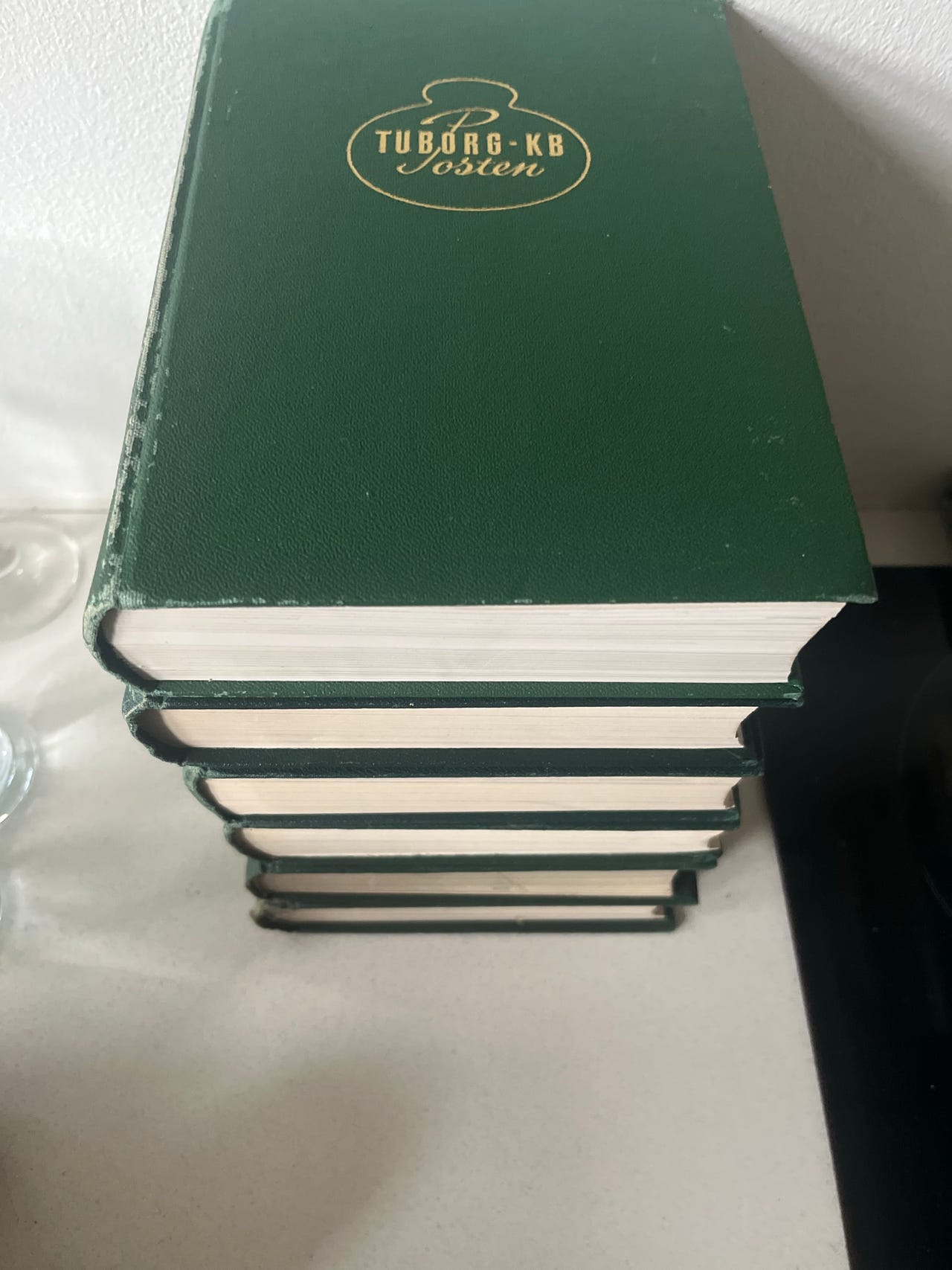 Tuborg KB Samlet Udgave Bøger Grøn 1-6. Tuborg posten. Byd | DBA
