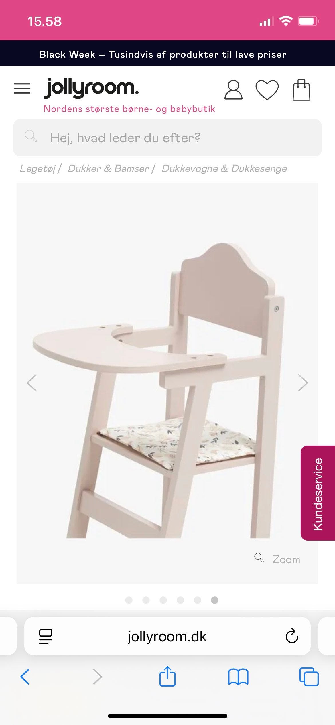 Alice and Fox baby High chair | DBA