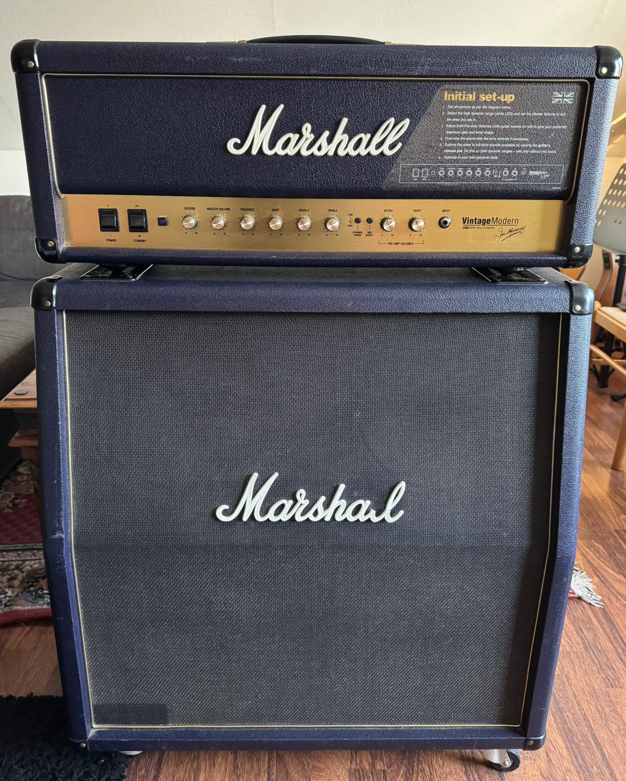 Marshall Vintage Modern 2266 Guitar Half Stack 50W 2007 Purple | DBA