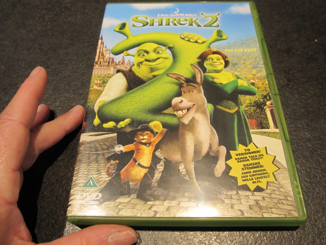 Shrek 2, DVD, tegnefilm, | DBA