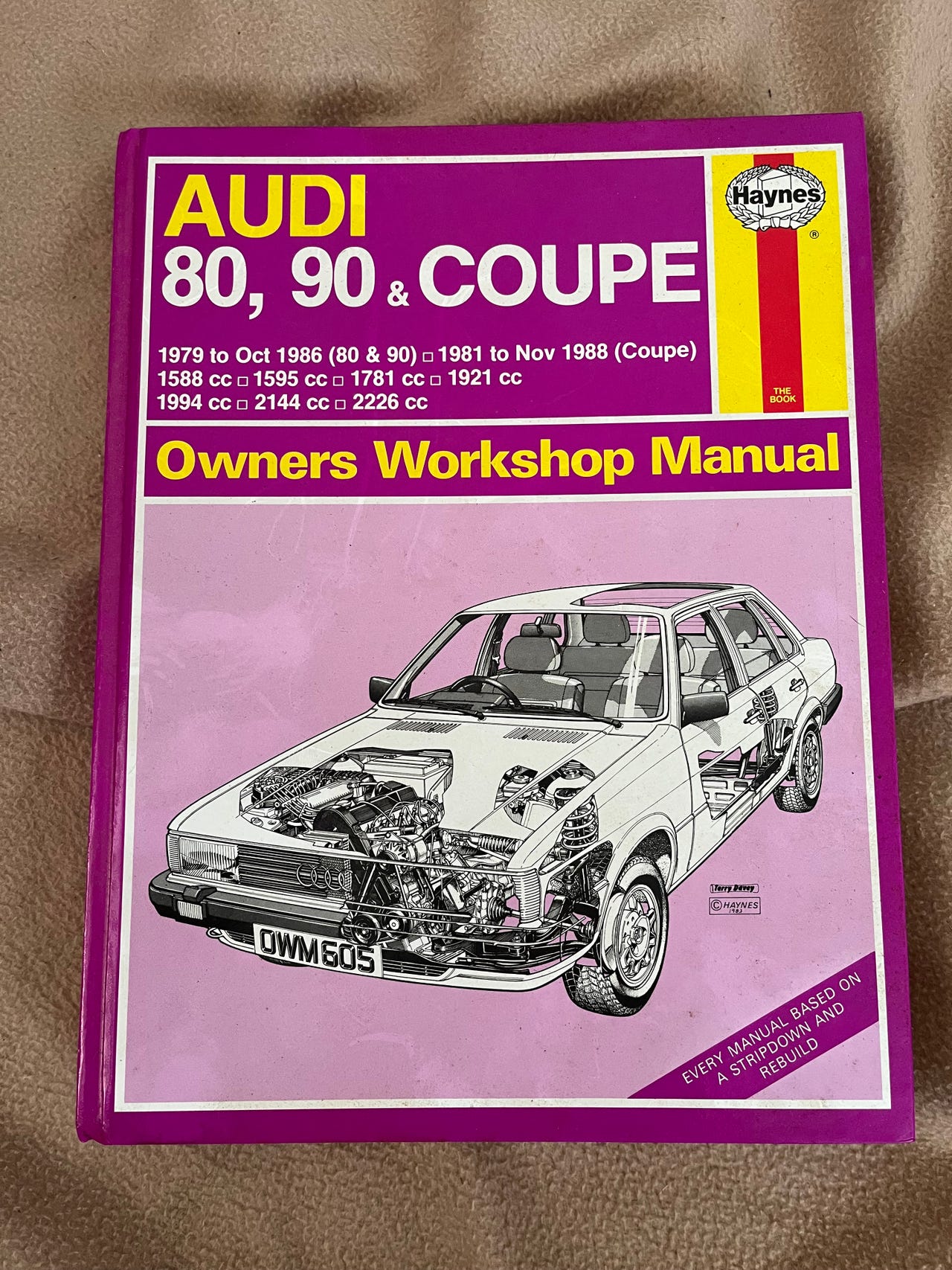 Haynes reparationsbog Audi 80 | DBA