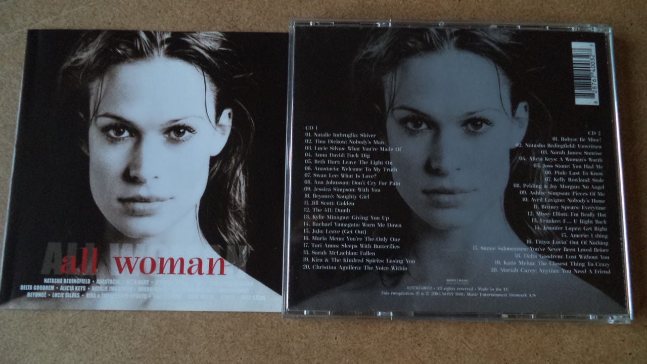 Opsamling ** All Woman (2-CD) (82876740032) | DBA