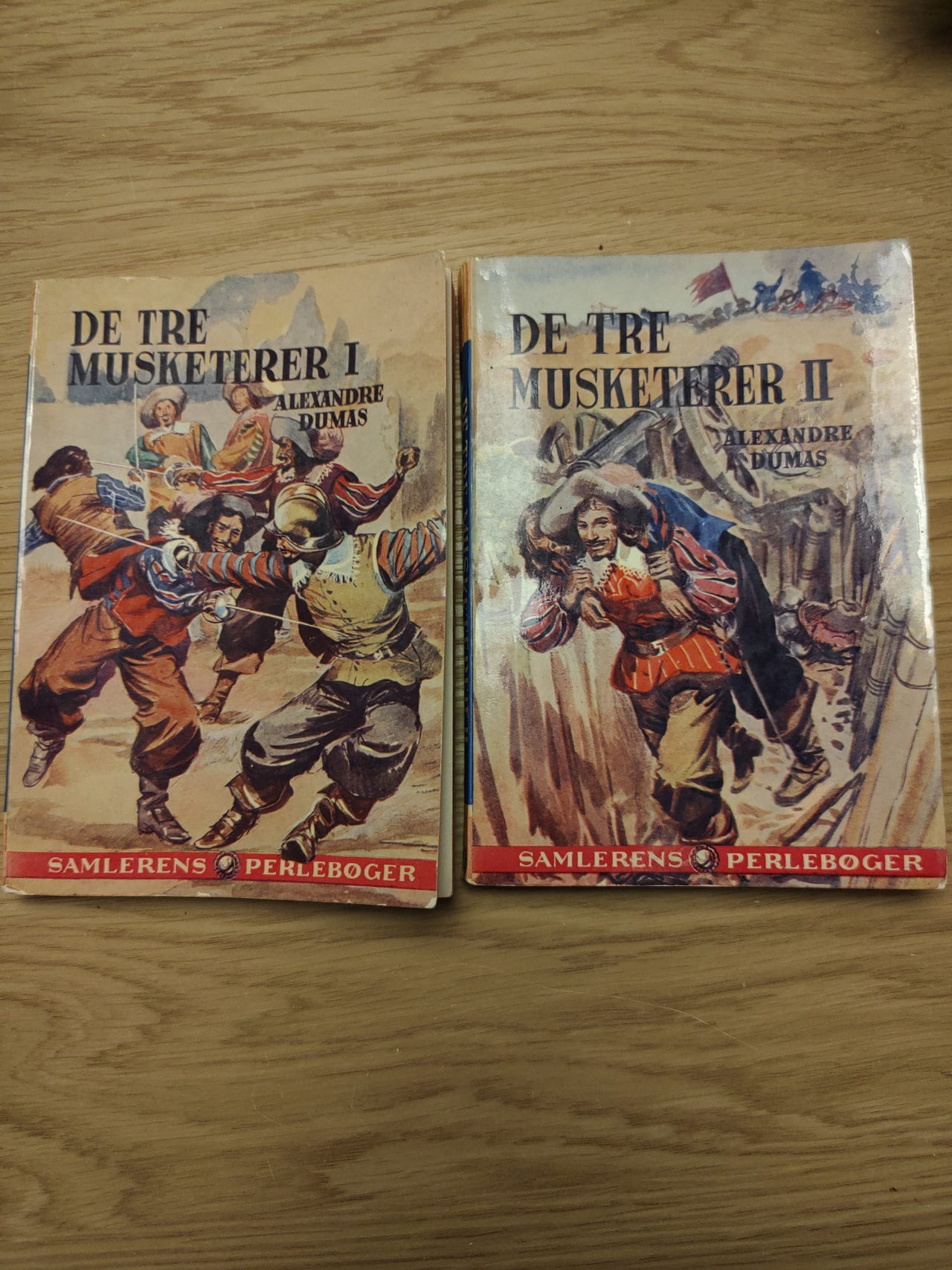 De Tre Musketerer 1-2 Samlerens Perlebøger | DBA