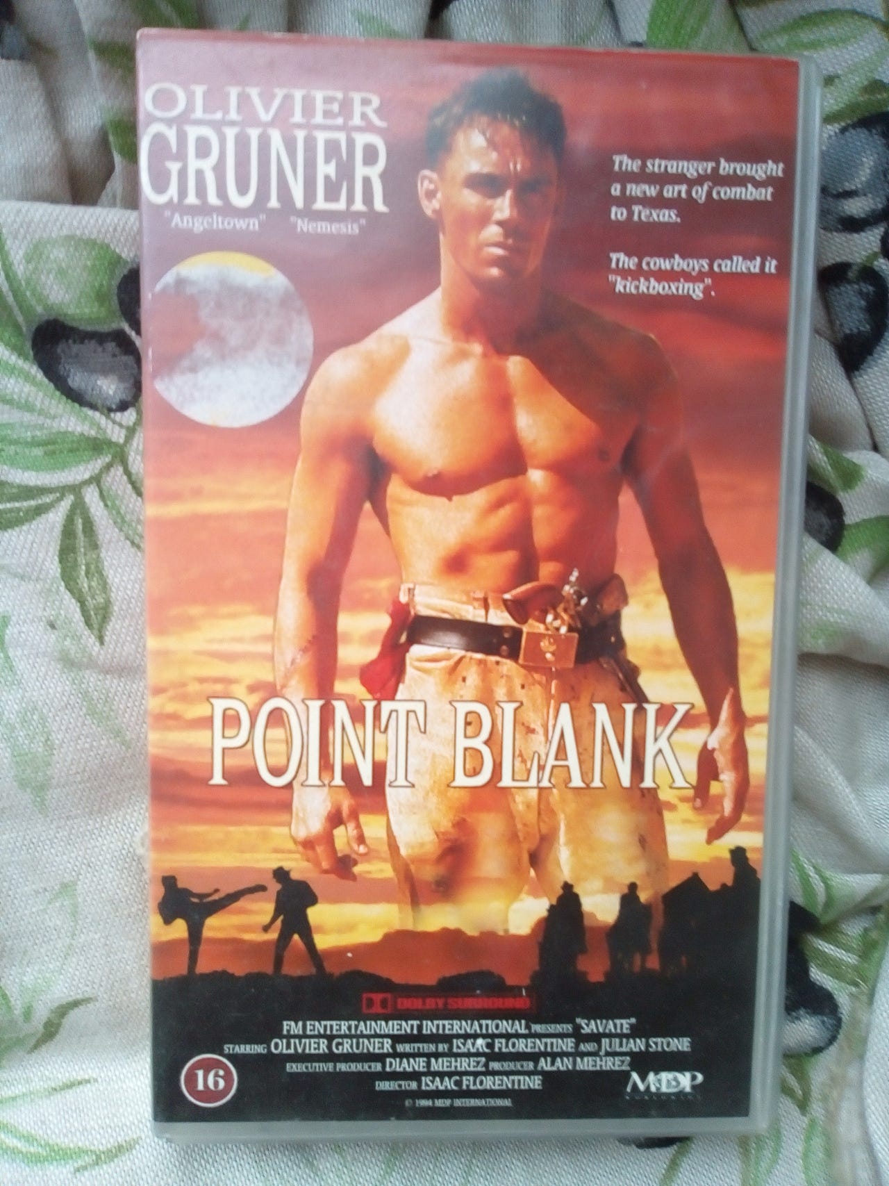 VHS point blank. "the stranger brought a new art of combat to texas | DBA