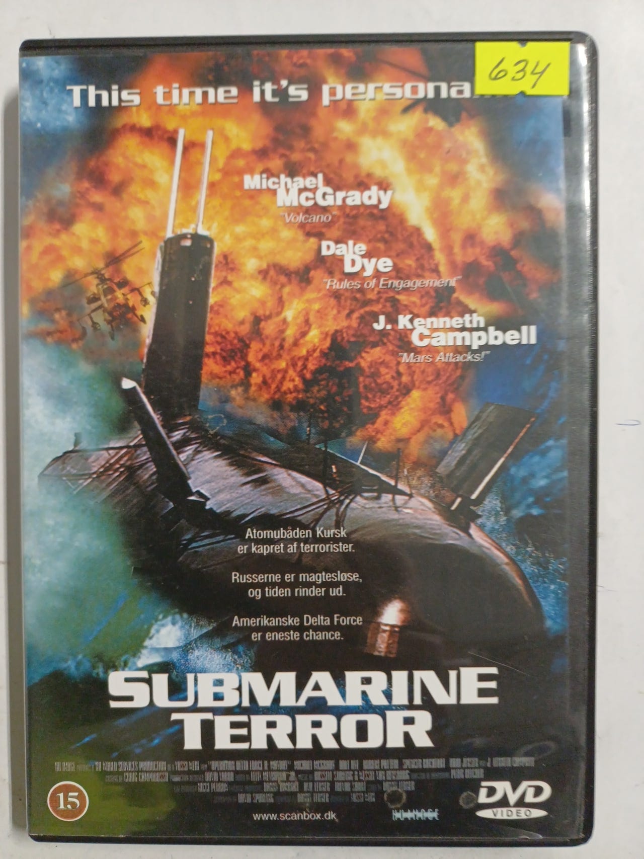 Submarine Terror DVD Film Action | DBA