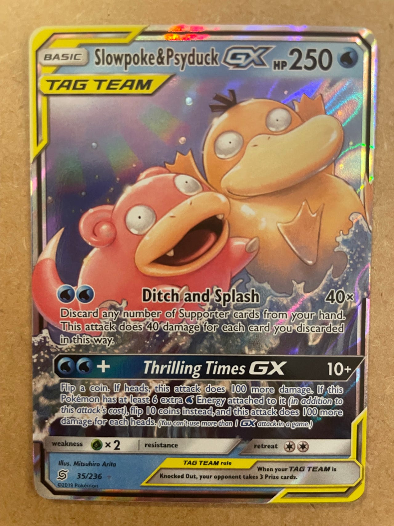 Pokemon TAG TEAM Slowpoke & Psyduck | DBA